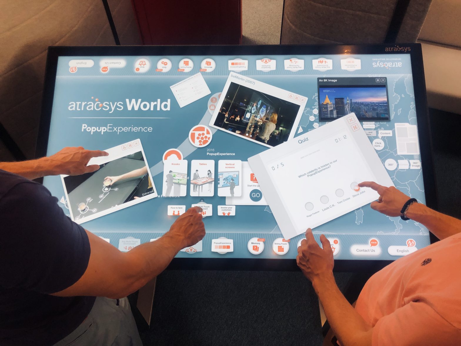 Atracsys’ PopupExperience, a new way to interact with your customers ...