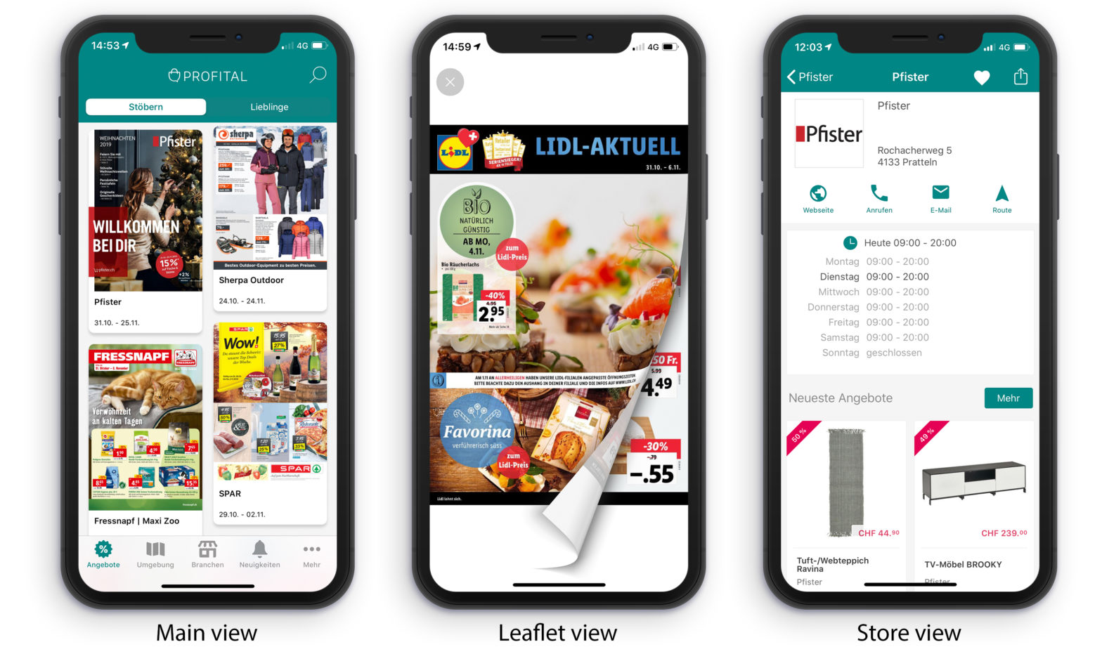 Profital, Switzerland's best shopping guide | Swiss Martech